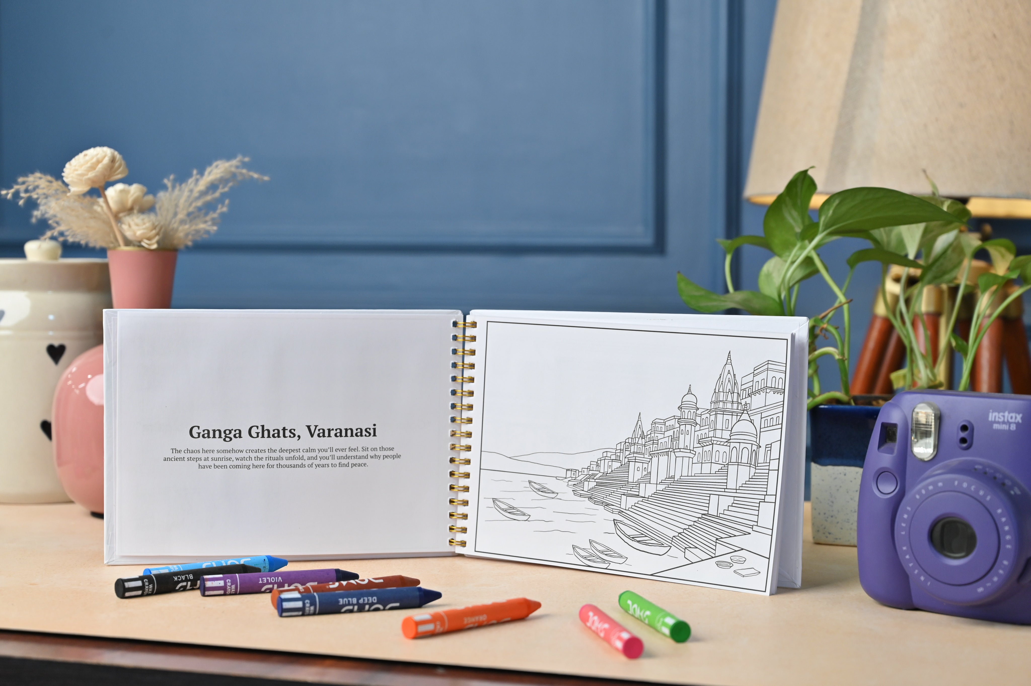 Calm Corners Of India (Coluring Book) – ekaami