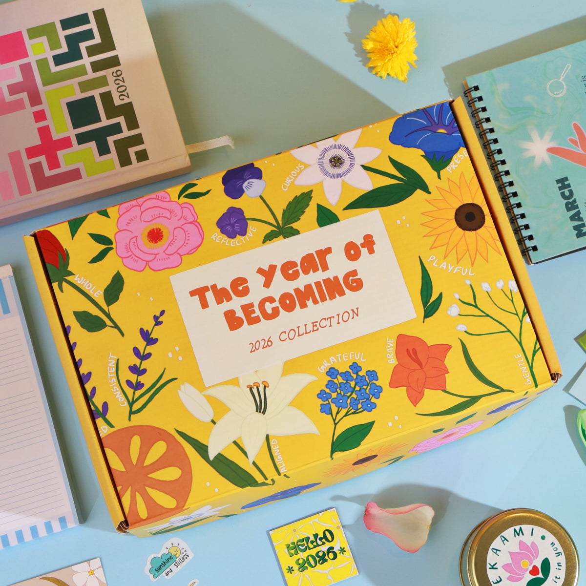 The Becoming Hamper💛💐 The 2026 COLLECTION | 2026 Planner, Calendar – ekaami